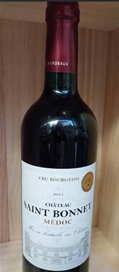 Vin rouge MEDOC château Bonnet 2018 75cl|Comptoirs de Magellan